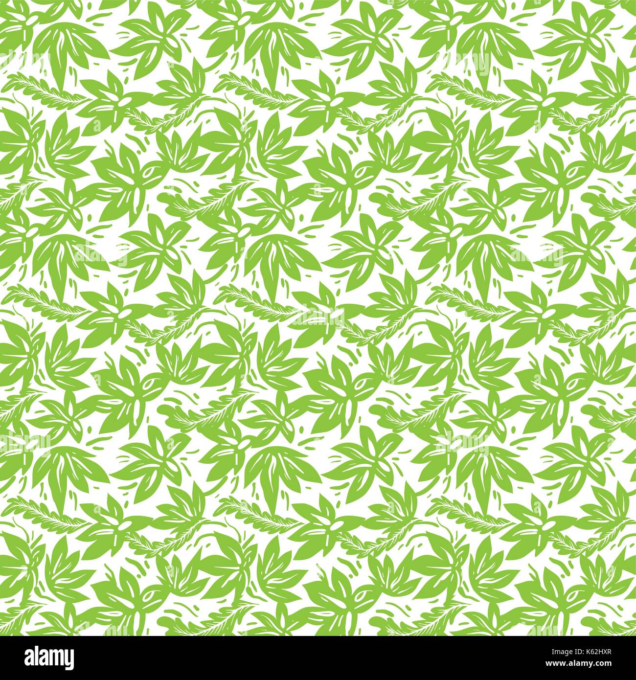 Green leaf drawing hi-res stock photography and images - Alamy