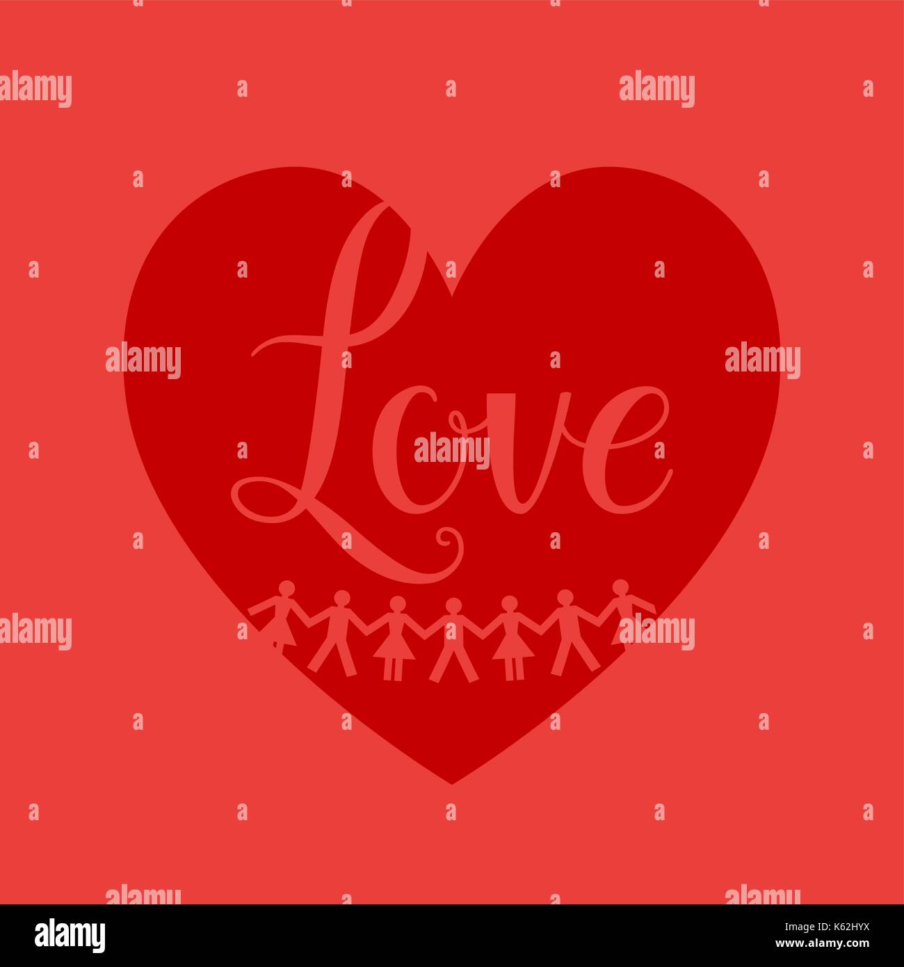 Red heart sign Stock Vector Image & Art - Alamy
