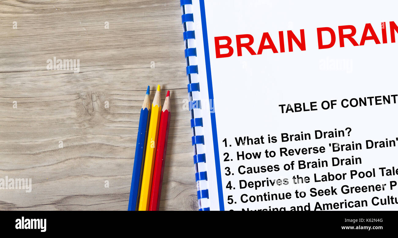 Brain drain hi-res stock photography and images - Alamy