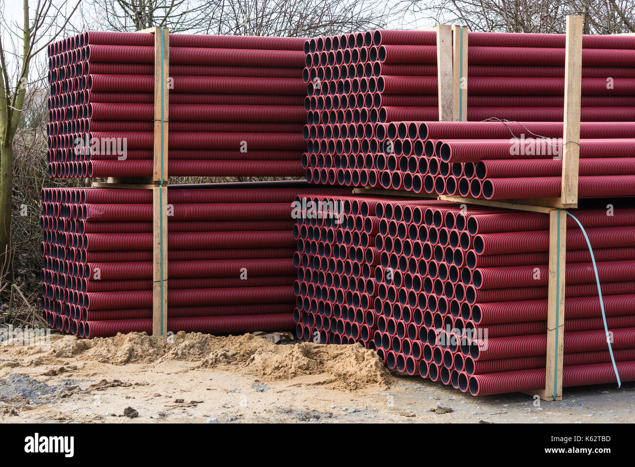 Polyethylene Pipe Stock Photos & Polyethylene Pipe Stock Images - Alamy