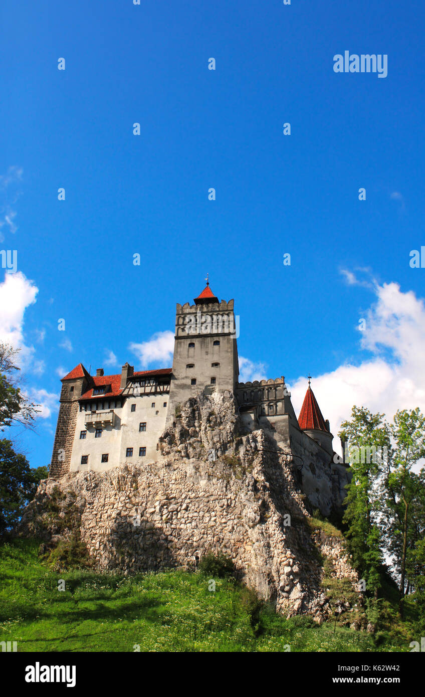 Medieval Castle of Bran (Dracula's castle), Brasov, Transylvania ...