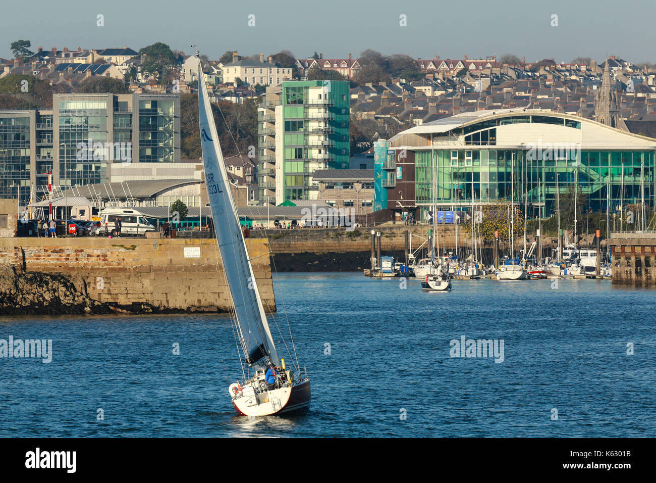 Plymouth sailing boat hi-res stock photography and images - Alamy
