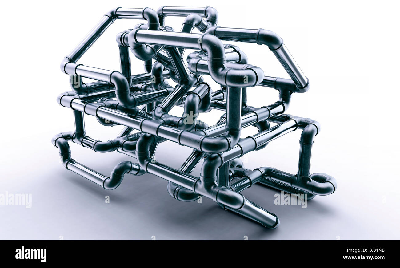 Maze of pipes hi-res stock photography and images - Alamy
