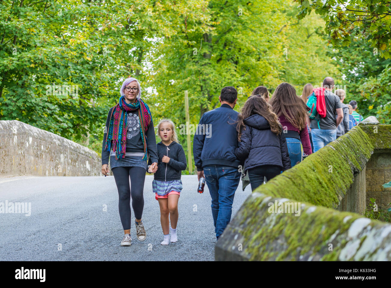 Walling over a bridge hi-res stock photography and images - Alamy