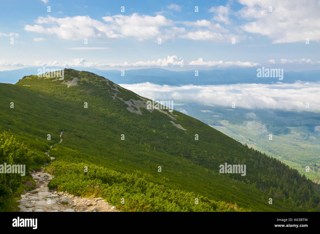 Hiking in Krivan, Slovakia Stock Photo - Alamy