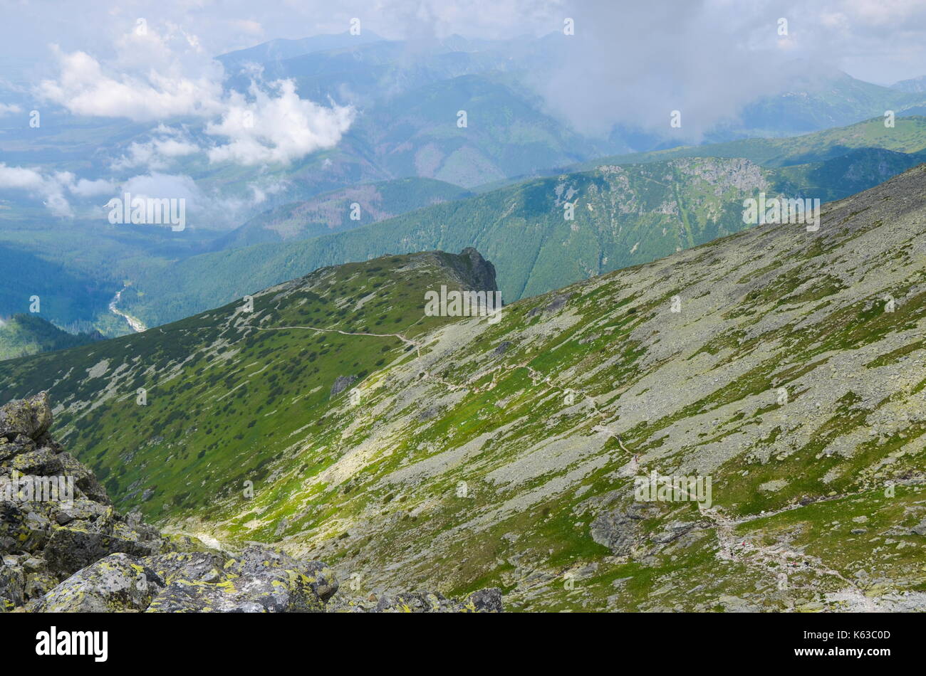Hiking in Krivan, Slovakia Stock Photo - Alamy