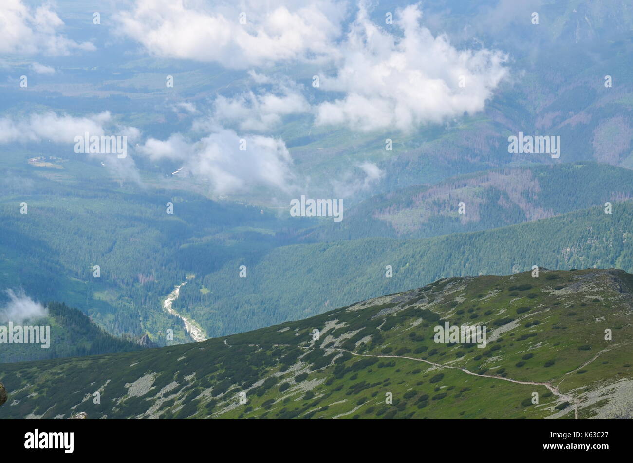 Hiking in Krivan, Slovakia Stock Photo - Alamy