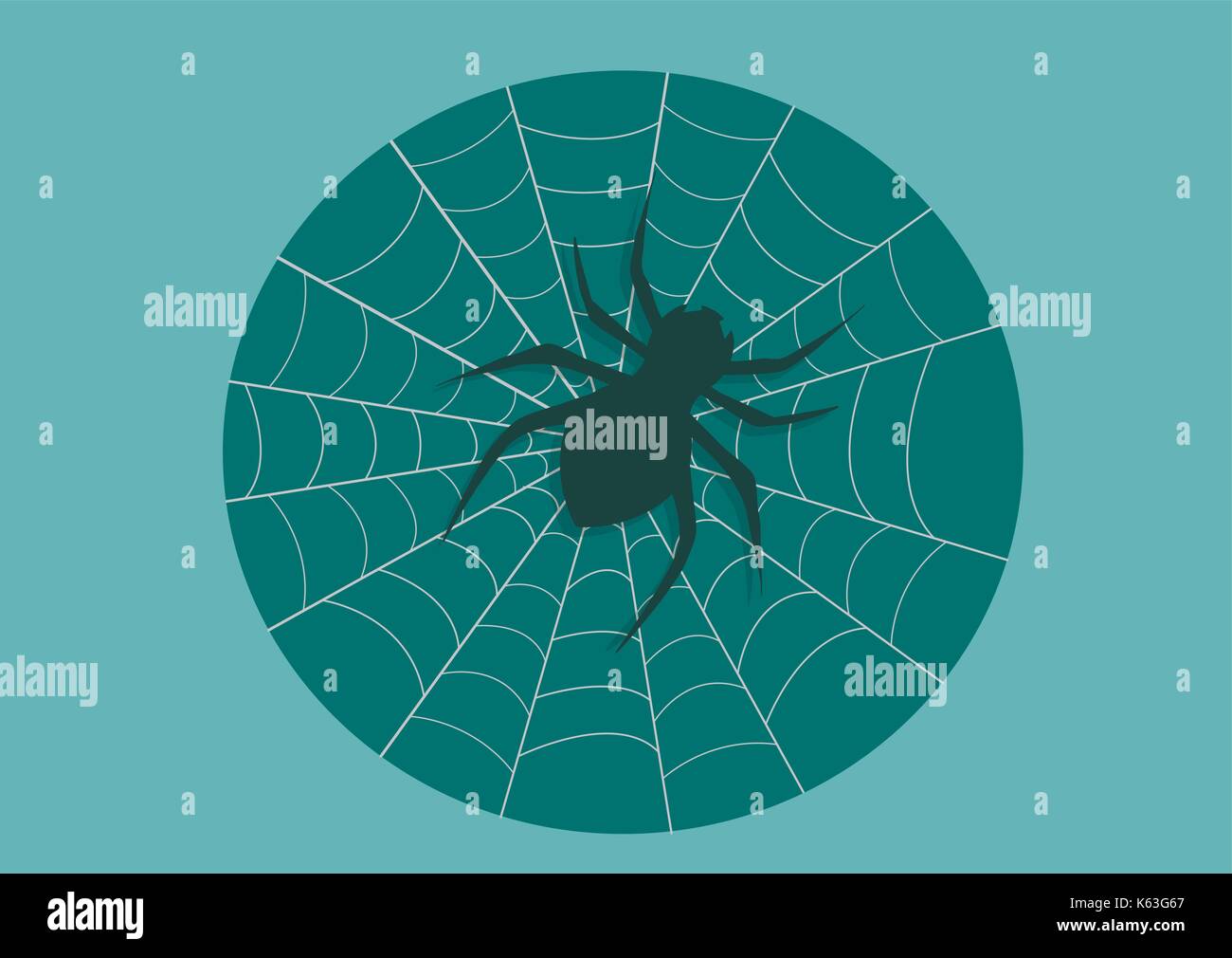 Vector spiderweb Stock Vector Images - Alamy