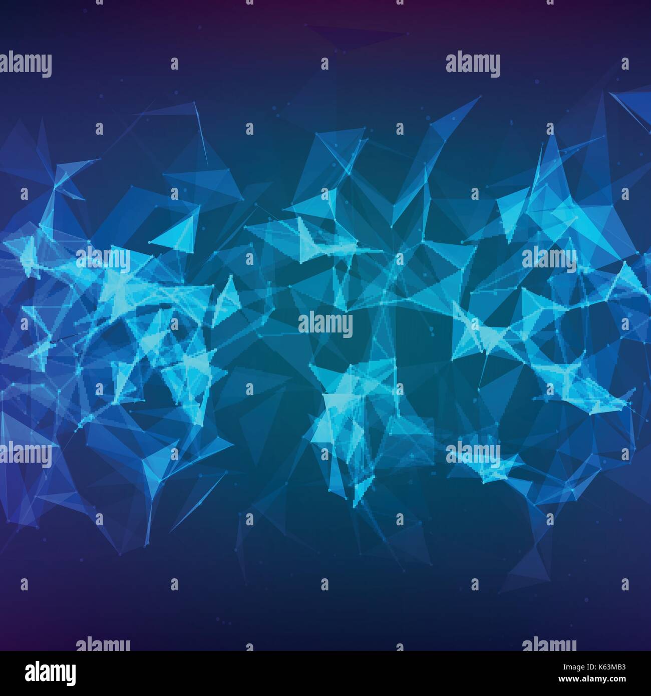 Abstract vector particles and lines Stock Vector Image & Art - Alamy