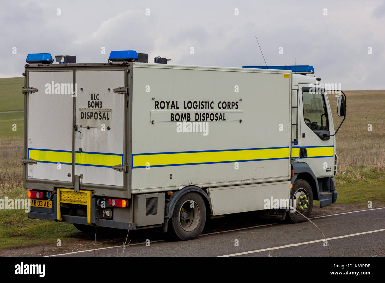 Bomb disposal truck uk hi-res stock photography and images - Alamy