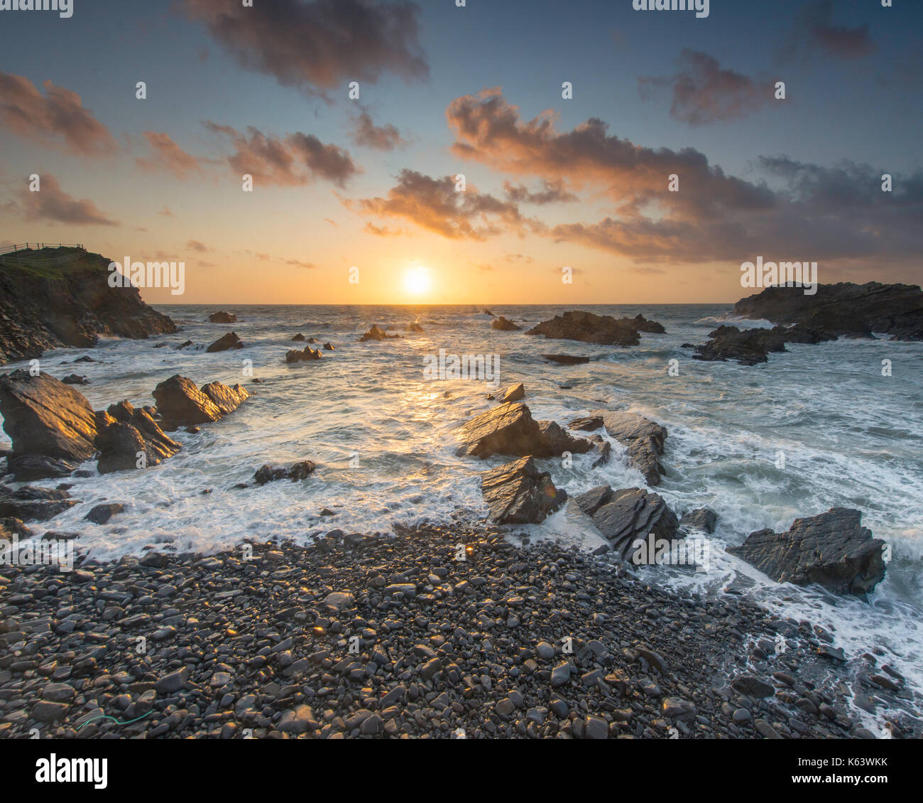 North devon sunset hi-res stock photography and images - Alamy