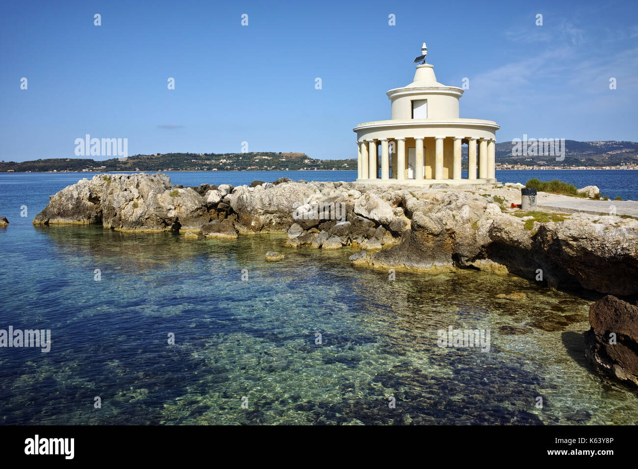 Amazing Landscape of Lighthouse of St. Theodore at Argostoli,Kefalonia ...