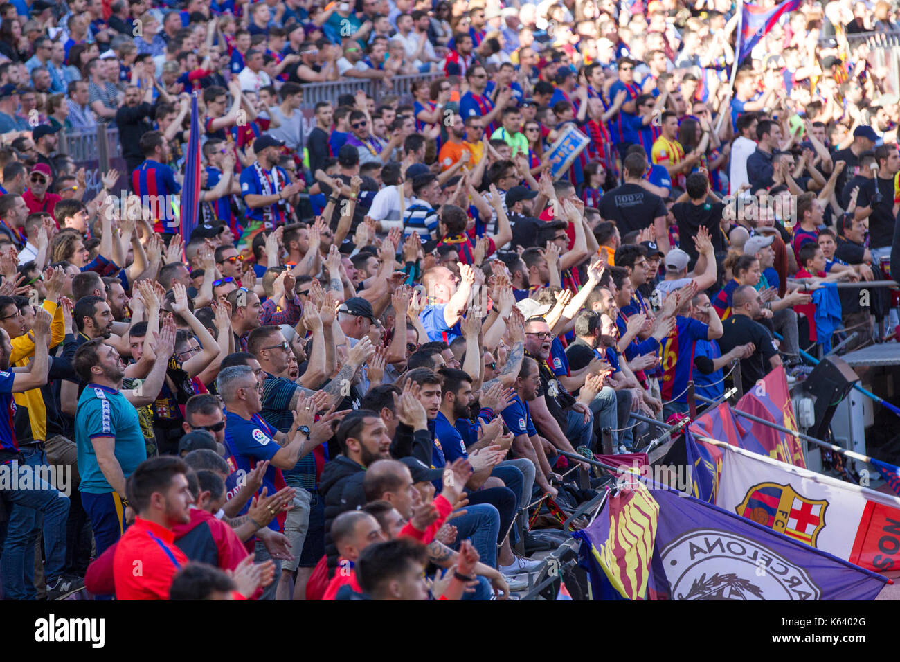 Crowds cheering football hi-res stock photography and images - Alamy