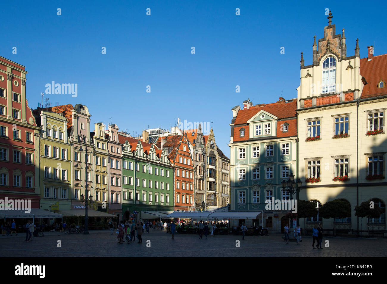 Nowy Ratusz (New Town Hall) on Rynek (Market Square) in Old Town Stock ...