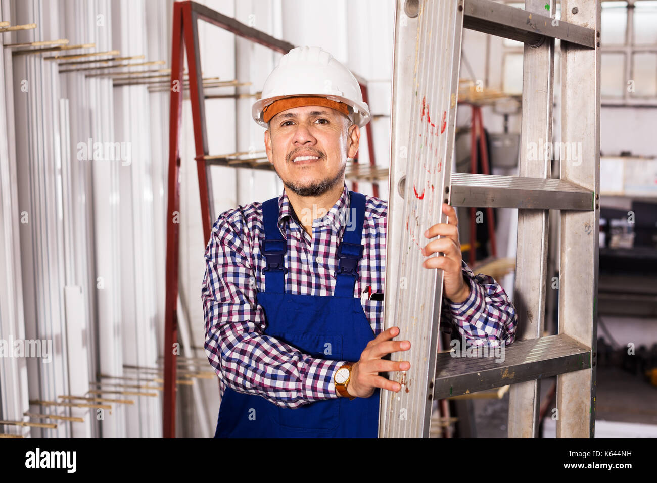 Positive male installer in hi-res stock photography and images - Alamy