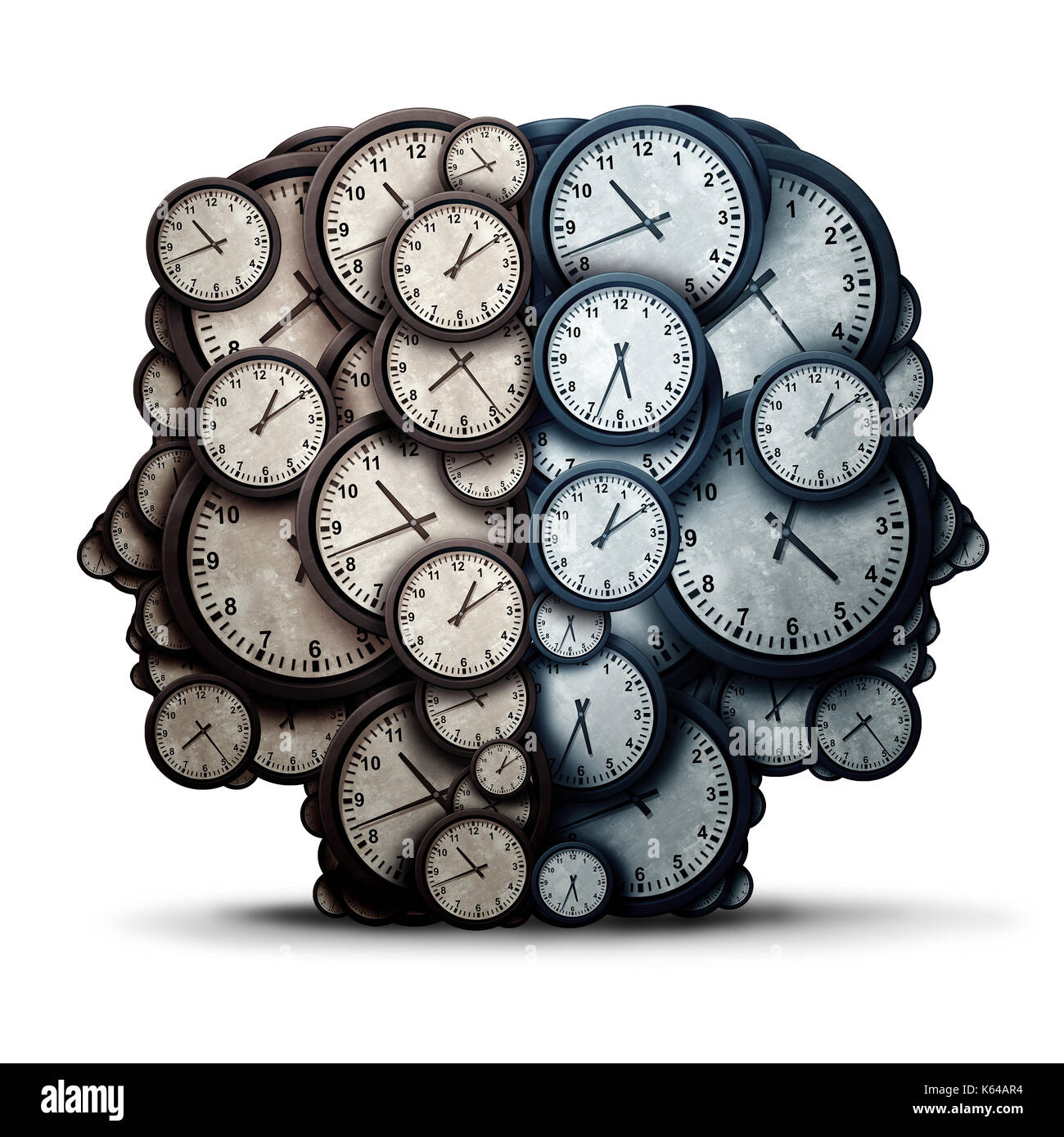 Illustration Of A Clock High Resolution Stock Photography and Images ...