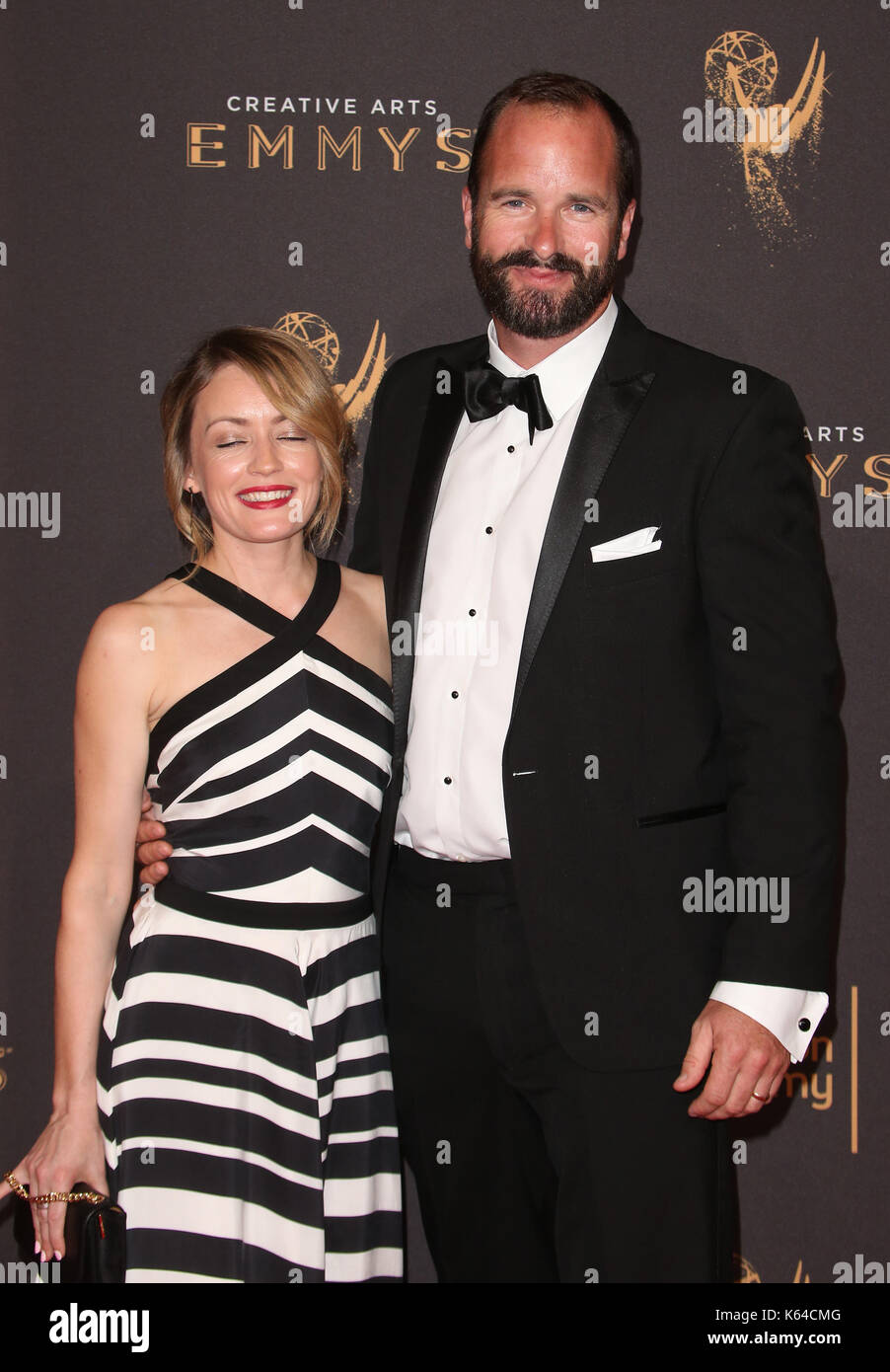 Los Angeles, Ca, USA. 10th Sep, 2017. Jo Riddell, Philip Murphy, at ...