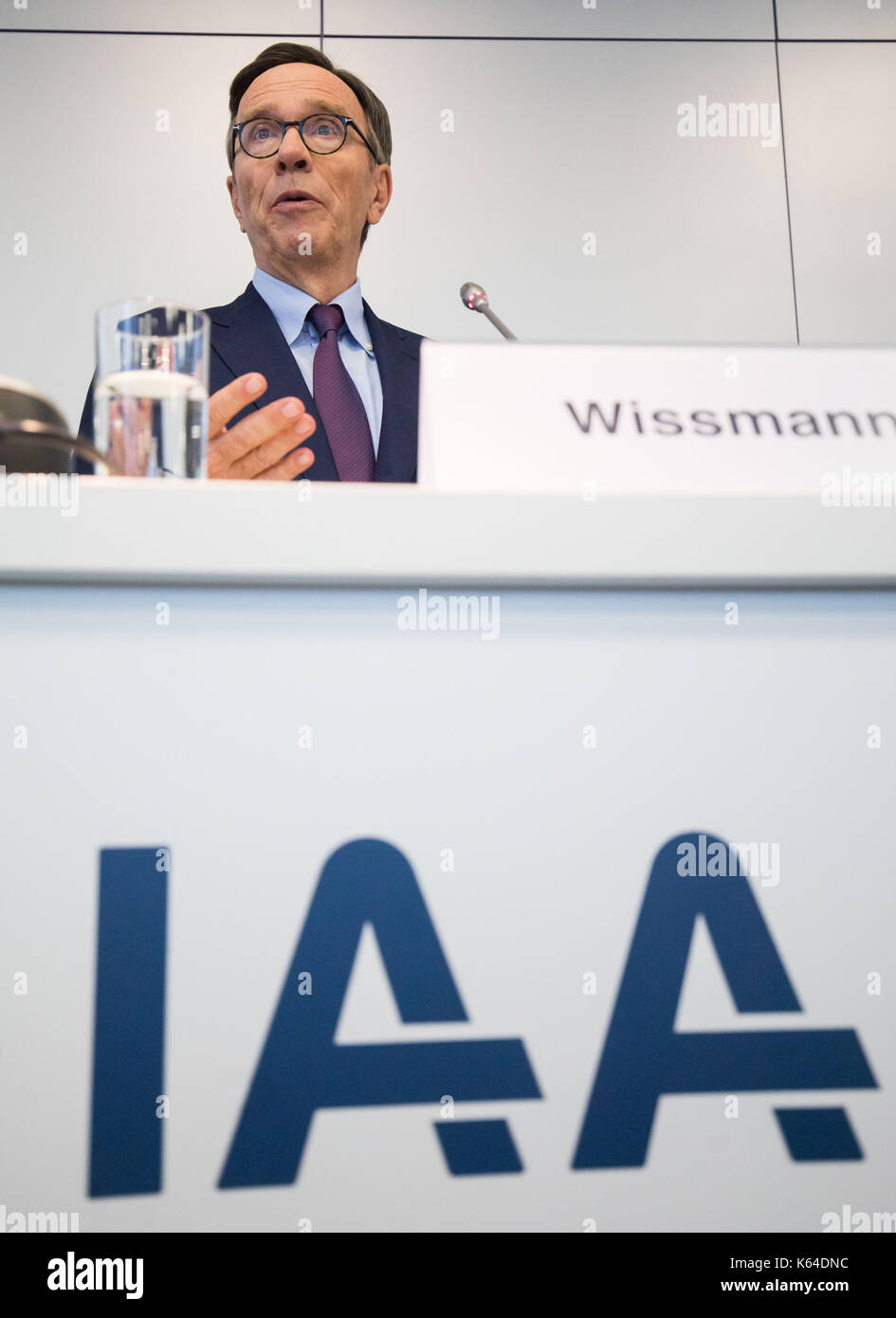 Matthias Wissmann, president of the automotive industry association ...