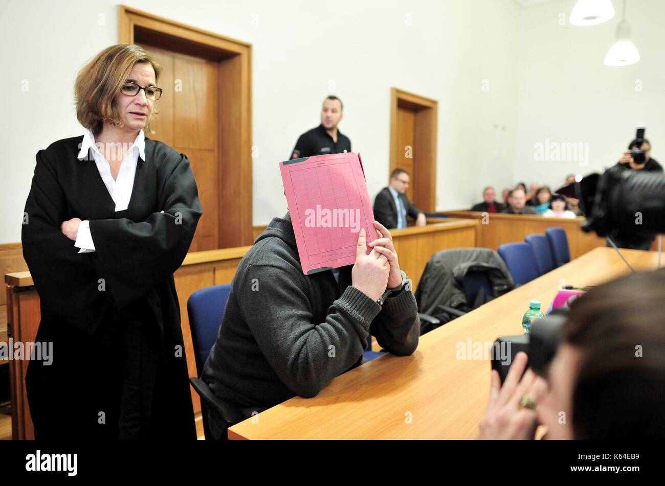 The former male nurse Niels H., accused of multiple murder and ...