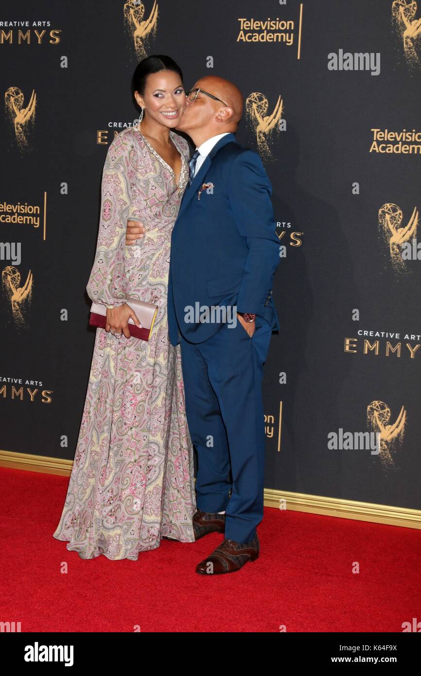 Los Angeles, CA, USA. 10th Sep, 2017. Rickey Minor, wife at arrivals ...