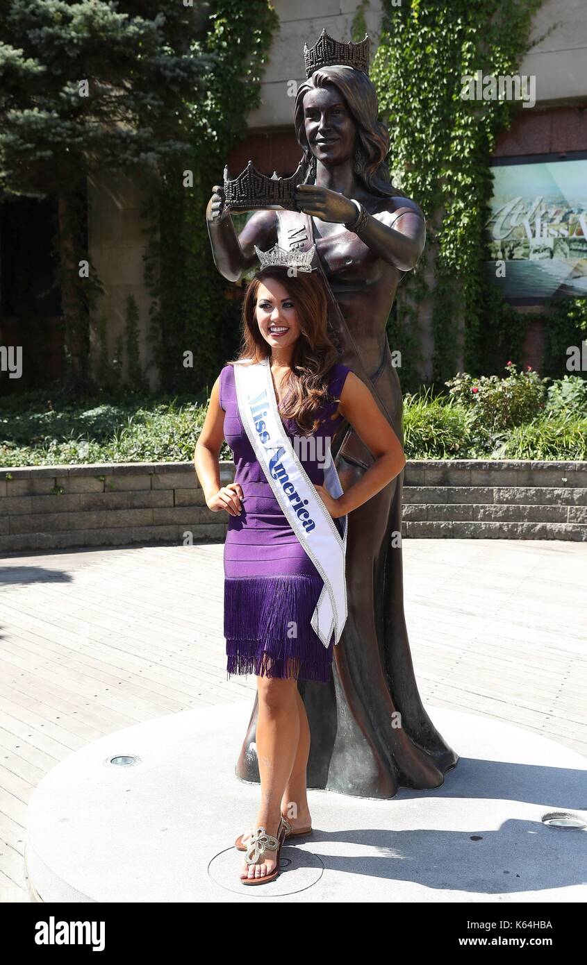Atlantic City, USA. 11th Sep, 2017. Miss America 2018 Cara Mund at a ...