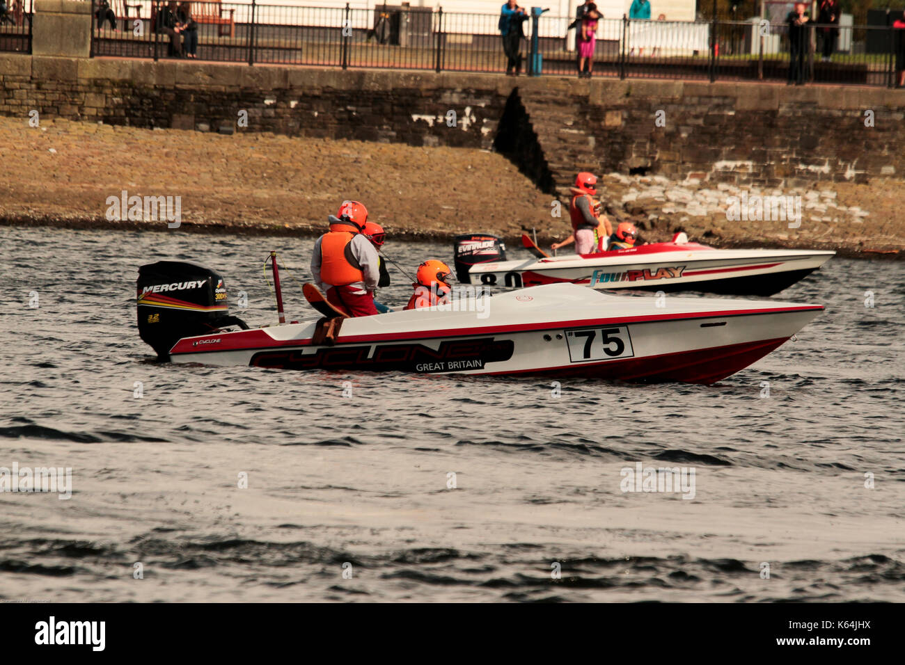 Cardiff, UK. 9th Sep, 2017. NTM 12 British National Water ski racing ...