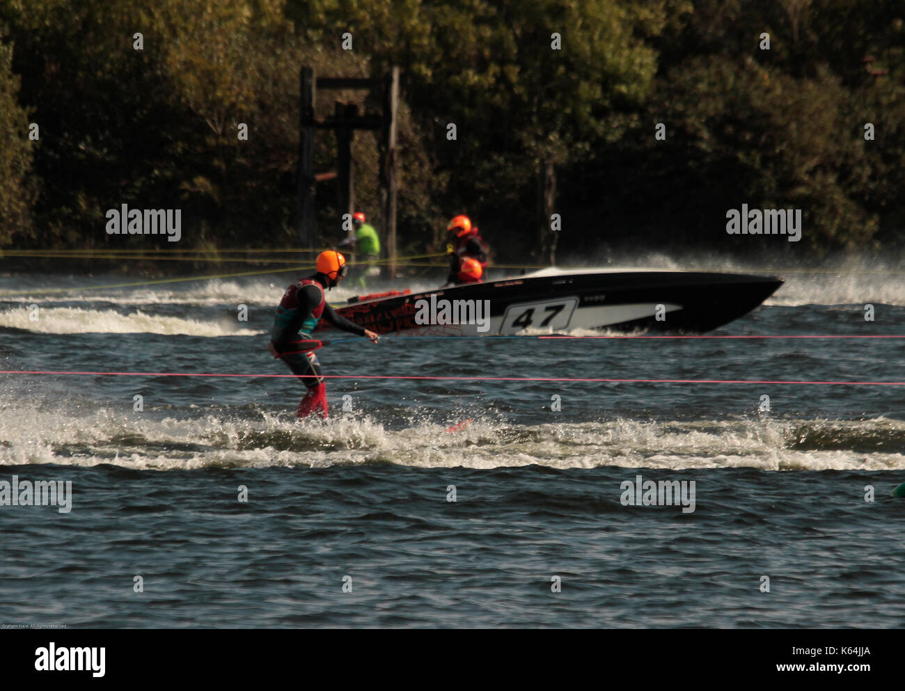 Cardiff, UK. 9th Sep, 2017. NTM 12 British National Water ski racing ...