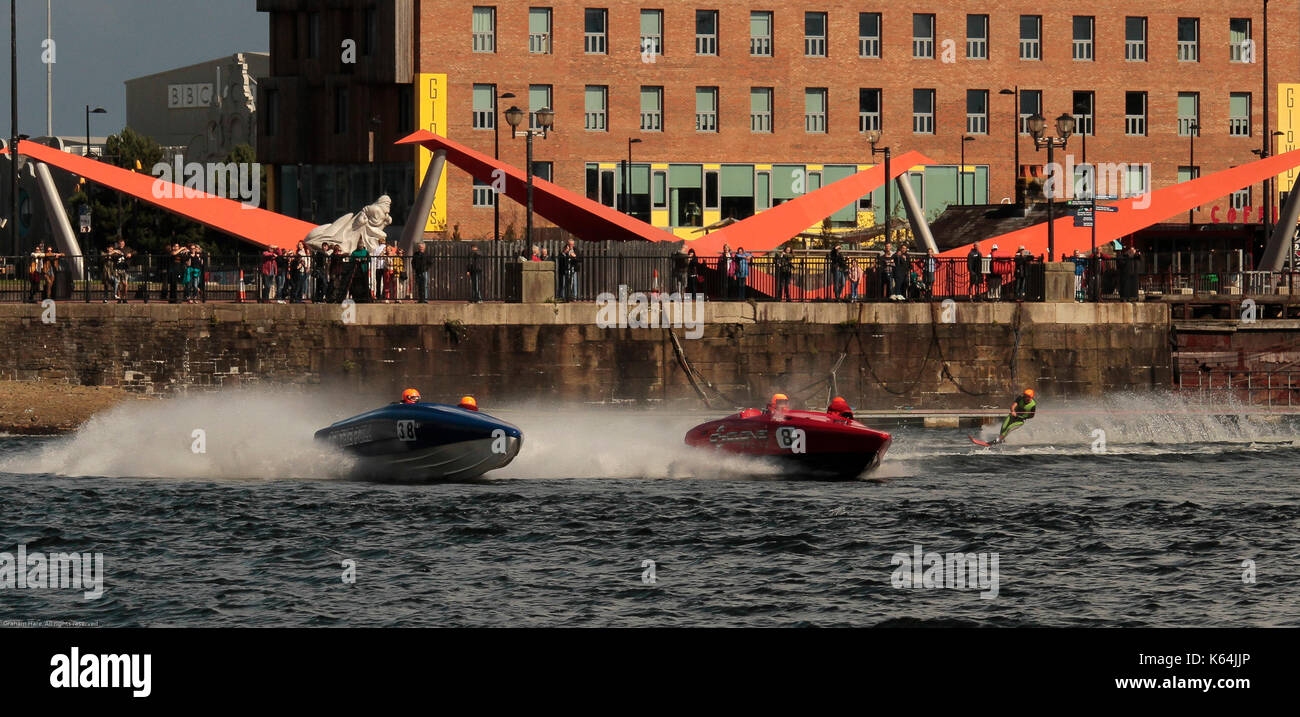 Cardiff, UK. 9th Sep, 2017. NTM 12 British National Water ski racing ...