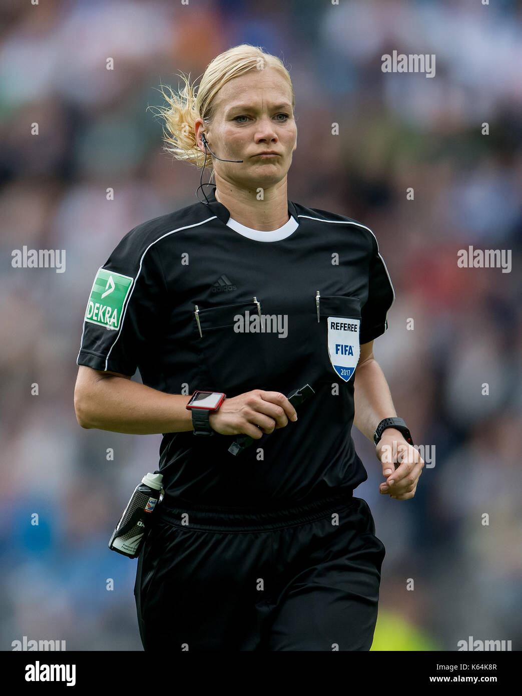 Berlin, Germany. 10th Sep, 2017. Referee Bibiana Steinhau during her ...