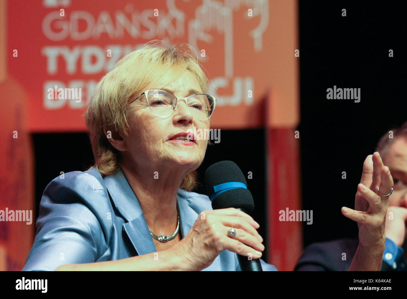 Gdansk, Poland. 11th Sep, 2017. Professor Lena Barbara Kolarska ...
