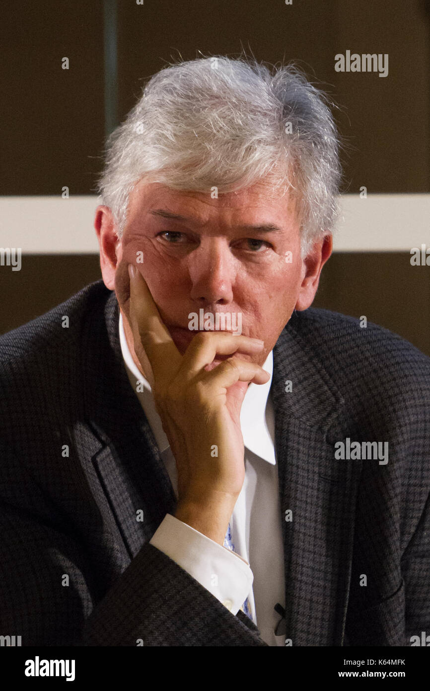 Torino, Italy. 11th Sep, 2017. American writer William Finnegan during ...