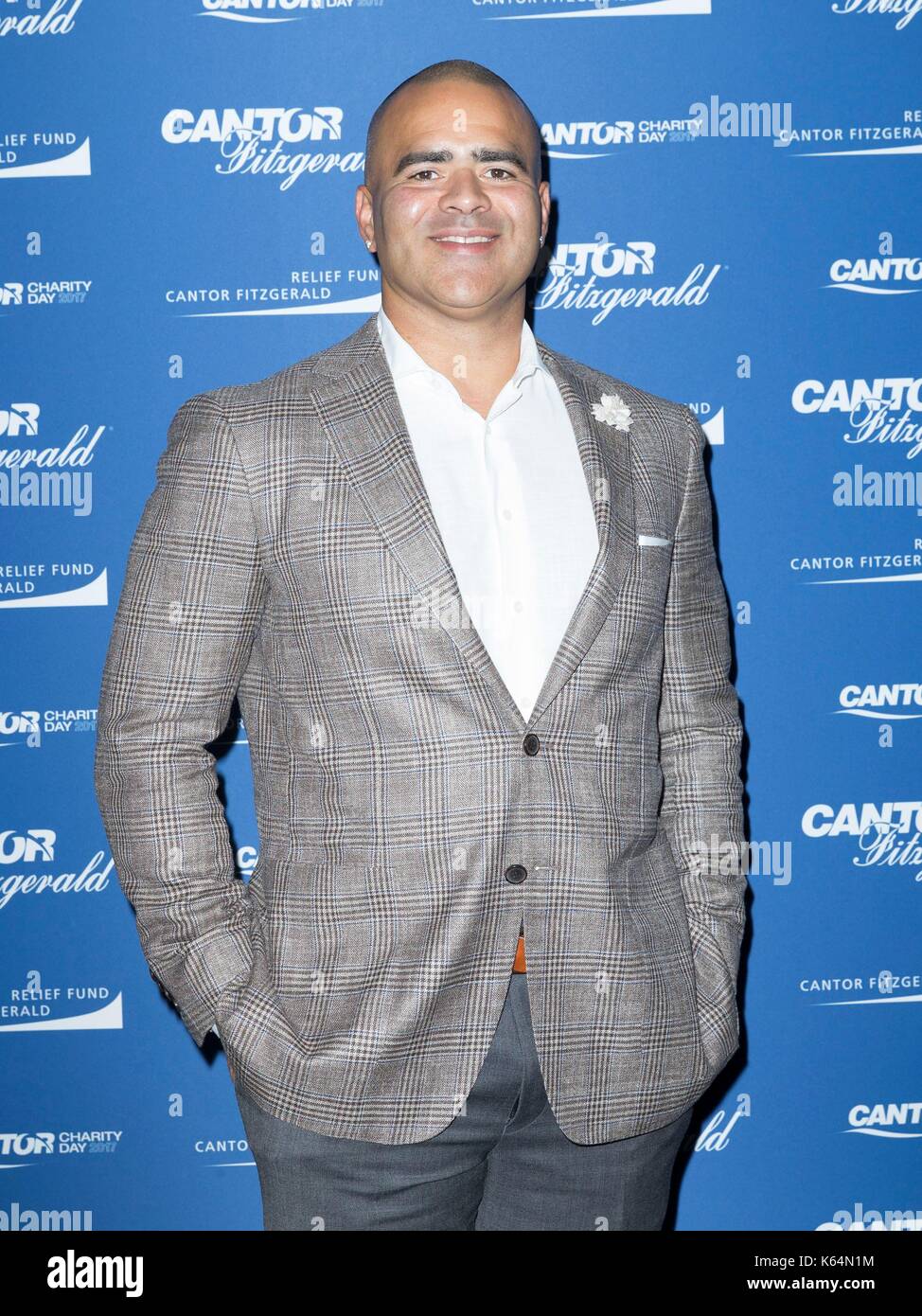 Christopher Jackson in attendance for Cantor Fitzgerald Annual Charity ...