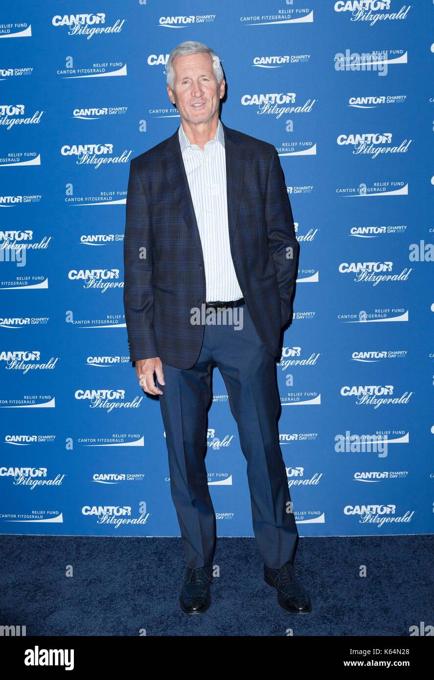 New York, NY, USA. 11th Sep, 2017. Mike Breen in attendance for Cantor ...