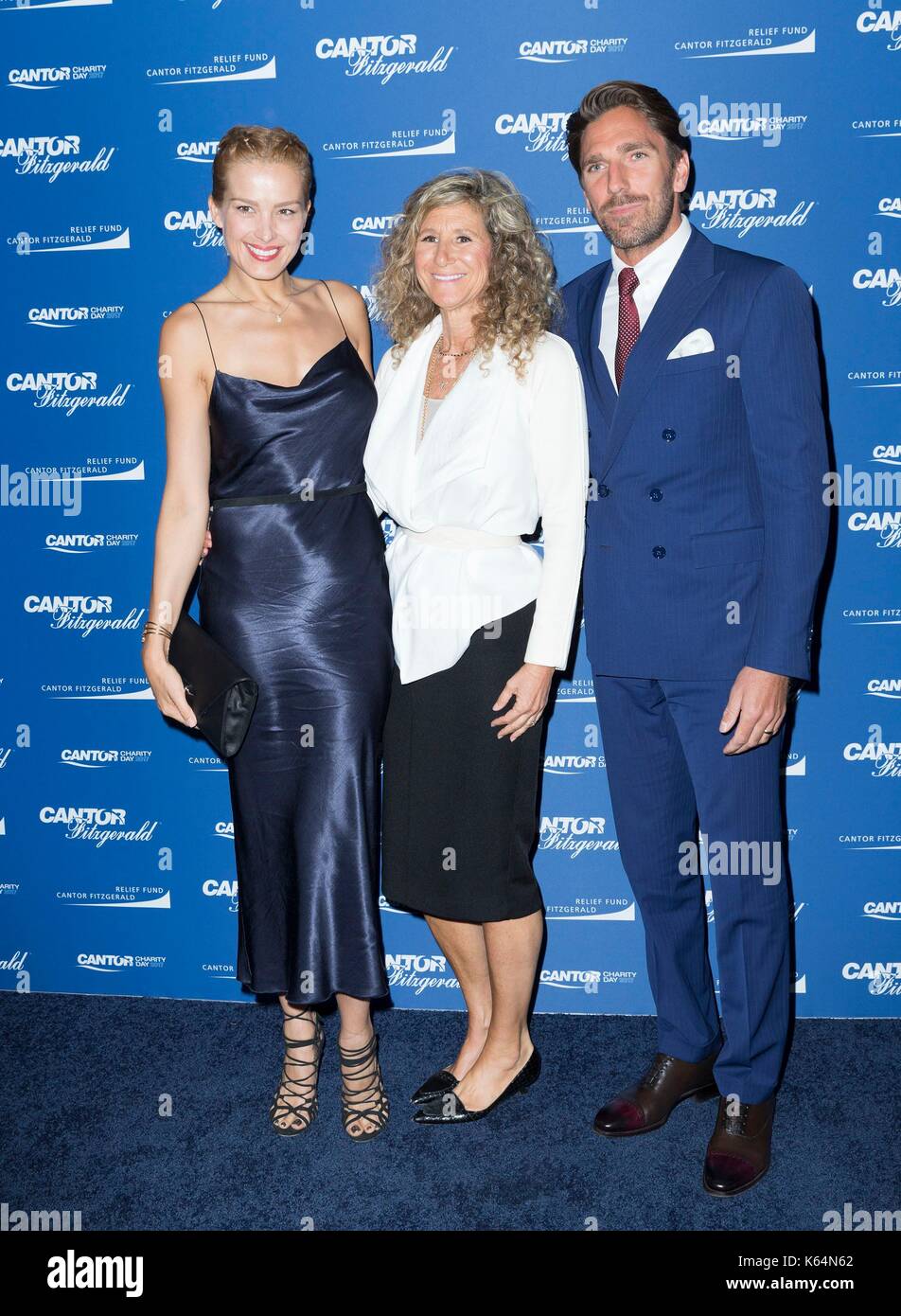 New York, NY, USA. 11th Sep, 2017. Petra Nemcova, Edie Lutnick, Henrik ...