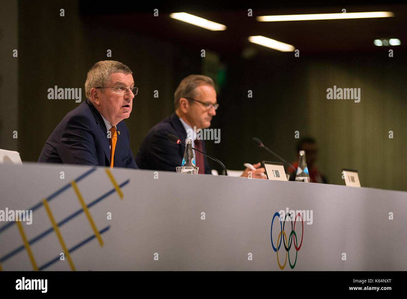 Lima, Peru. 11th Sep, 2017. International Olympic Committee (IOC ... Lima, Peru. 11th Sep, 2017. International Olympic Committee (IOC ...