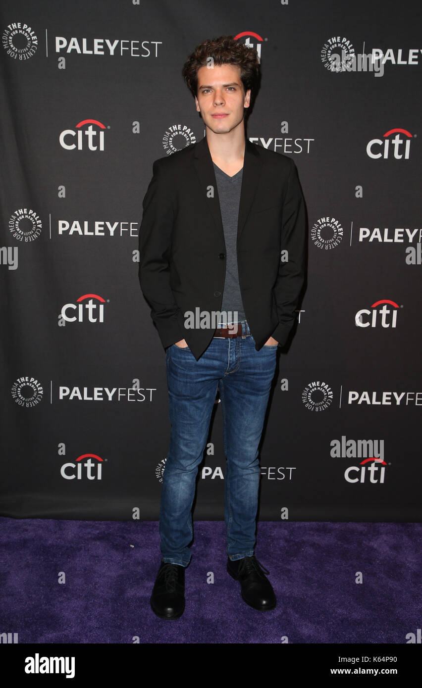 Beverly Hills, Ca. 11th Sep, 2017. Gus Halper at the 2017 PaleyFest ...