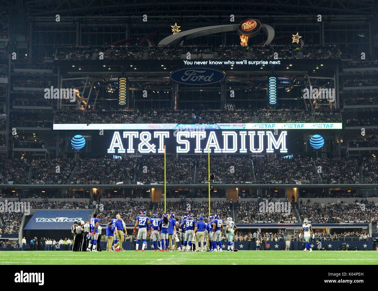 Dallas Cowboys Stadium Inside High Resolution Stock Photography and ...