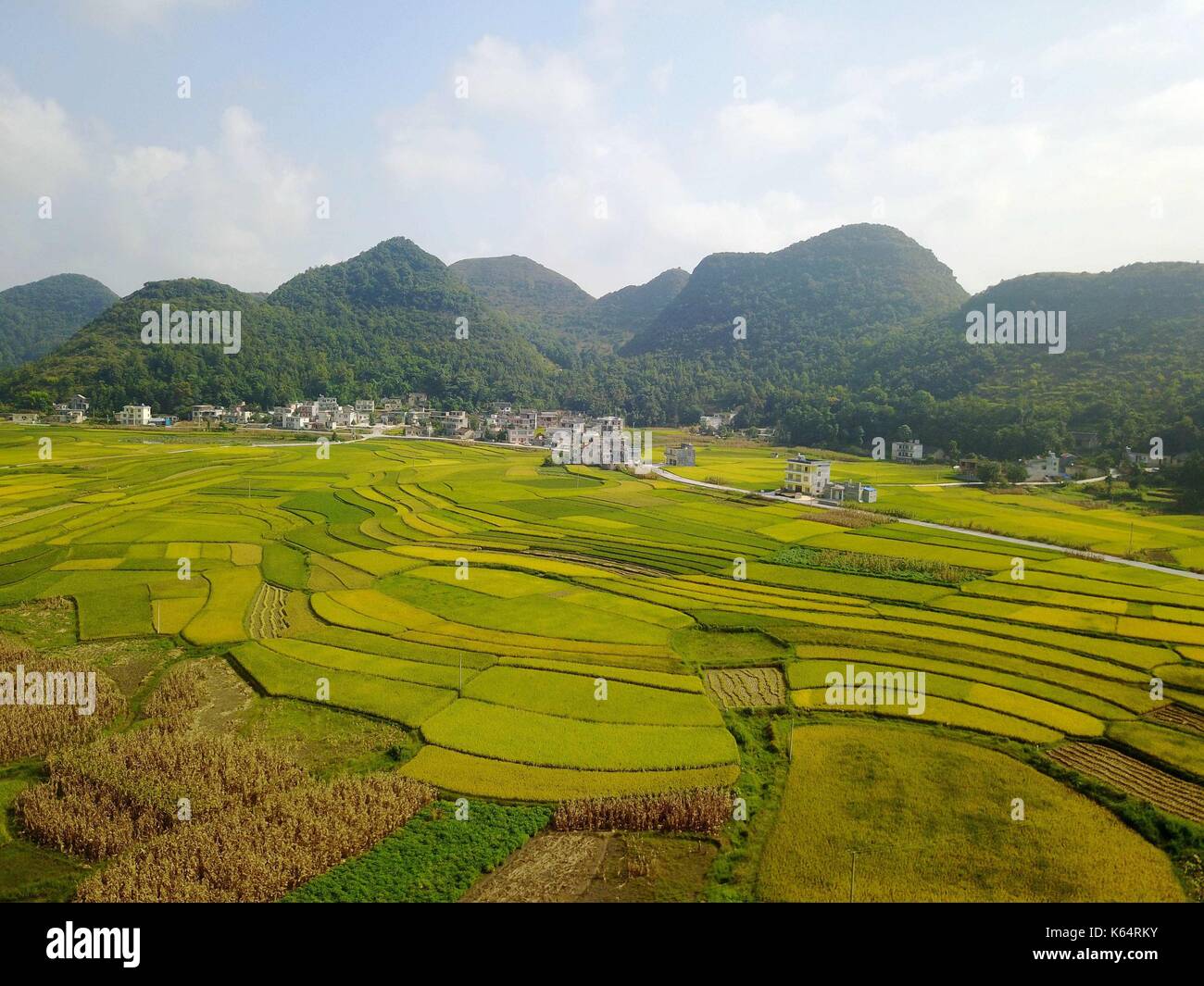 Guizhou, Guizhou, China. 12th Sep, 2017. Anlong, CHINA-12th September ...