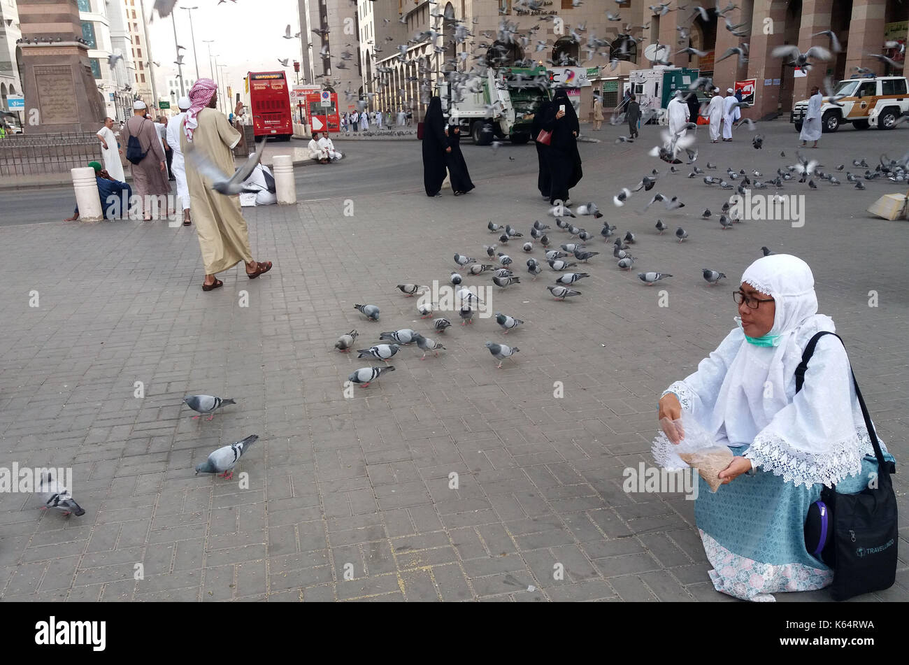 Medina, Medina, Saudi Arabia. 10th Sep, 2017. Muslims pilgrims visit ...