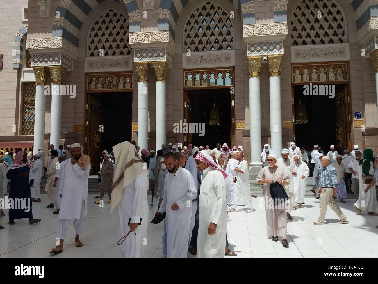 Medina, Medina, Saudi Arabia. 10th Sep, 2017. Muslims pilgrims visit ...
