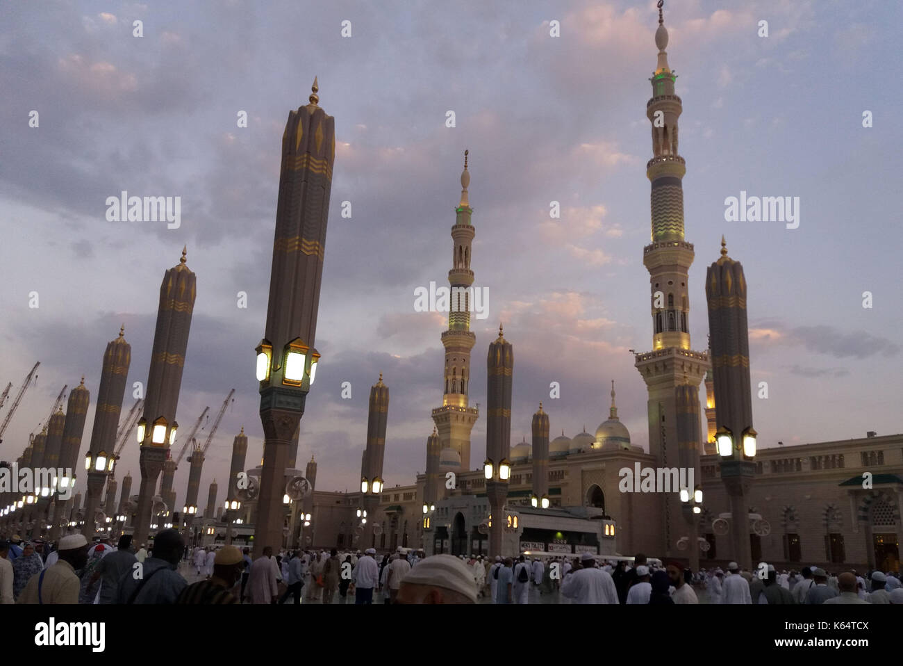 Medina, Medina, Saudi Arabia. 10th Sep, 2017. Muslims pilgrims visit ...