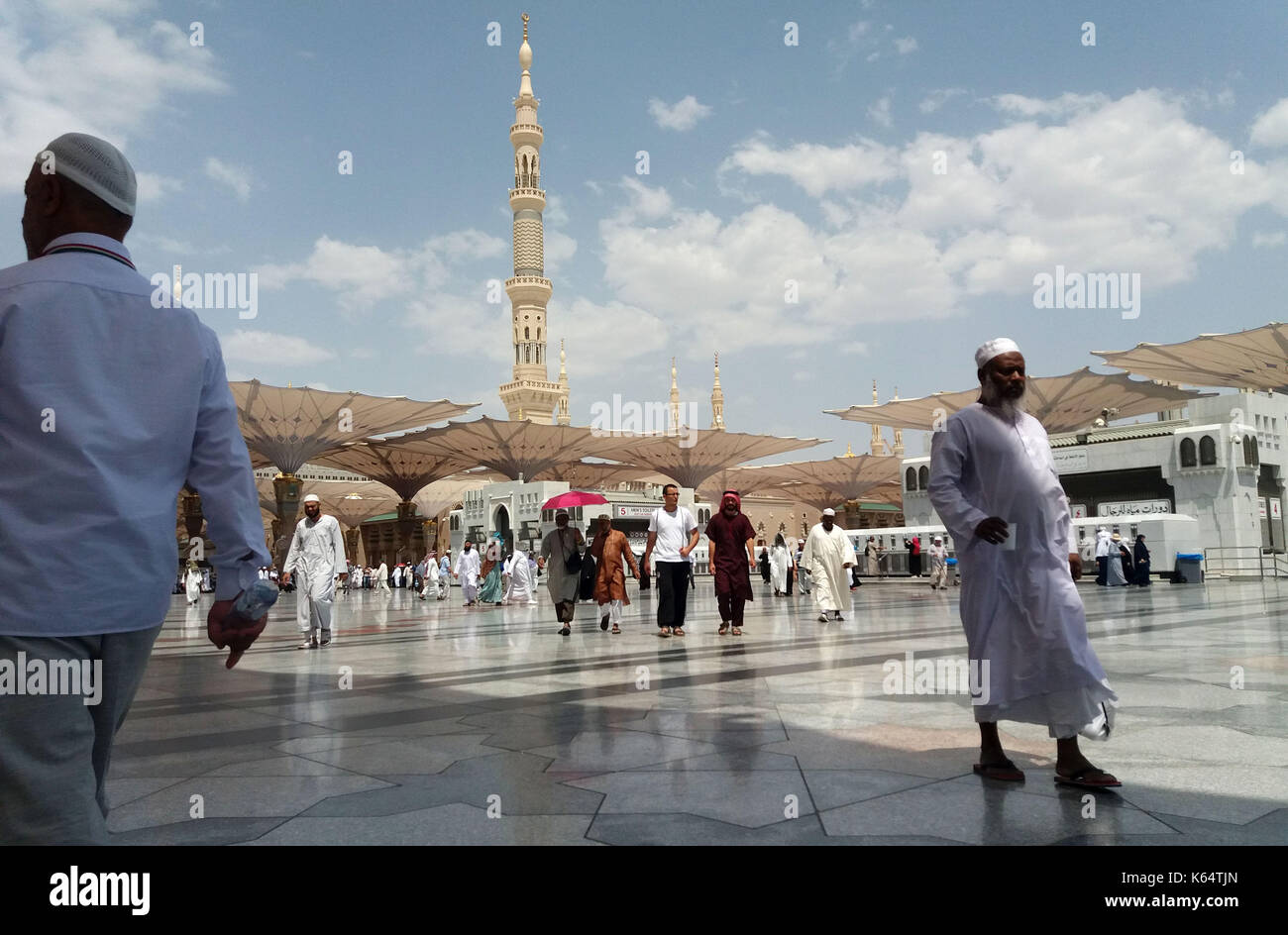 Medina, Medina, Saudi Arabia. 10th Sep, 2017. Muslims pilgrims visit ...