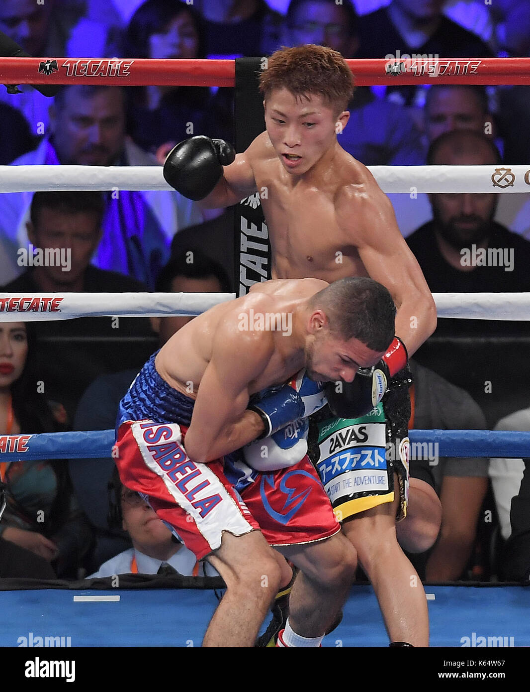 Carson, California, USA. 9th Sep, 2017. (F-B) Antonio Nieves (USA ...