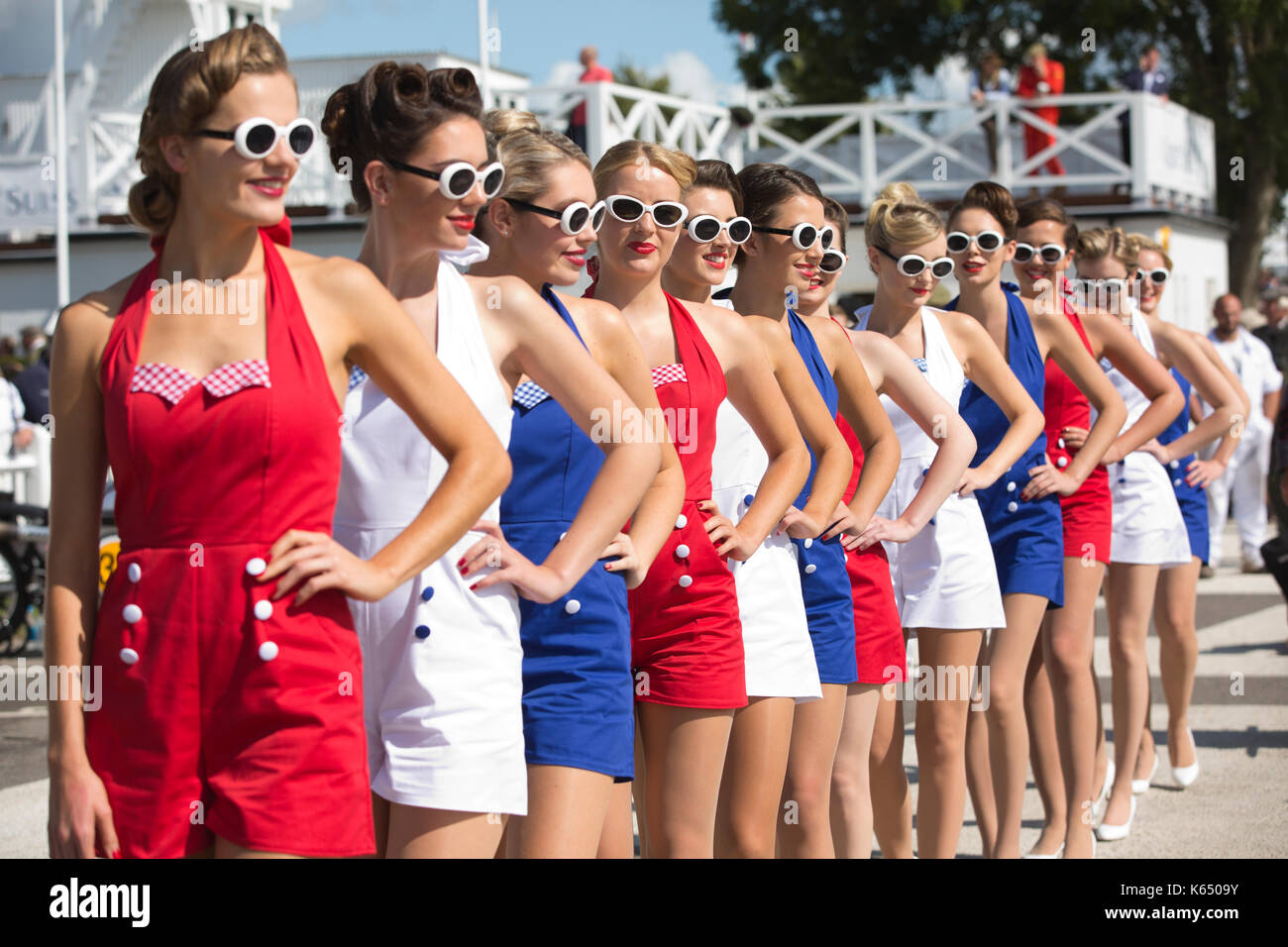 Pit lane girls hi-res stock photography and images - Alamy
