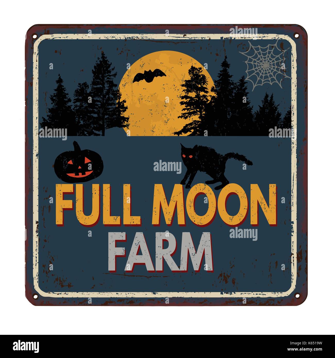 Moon plaque Stock Vector Images - Alamy