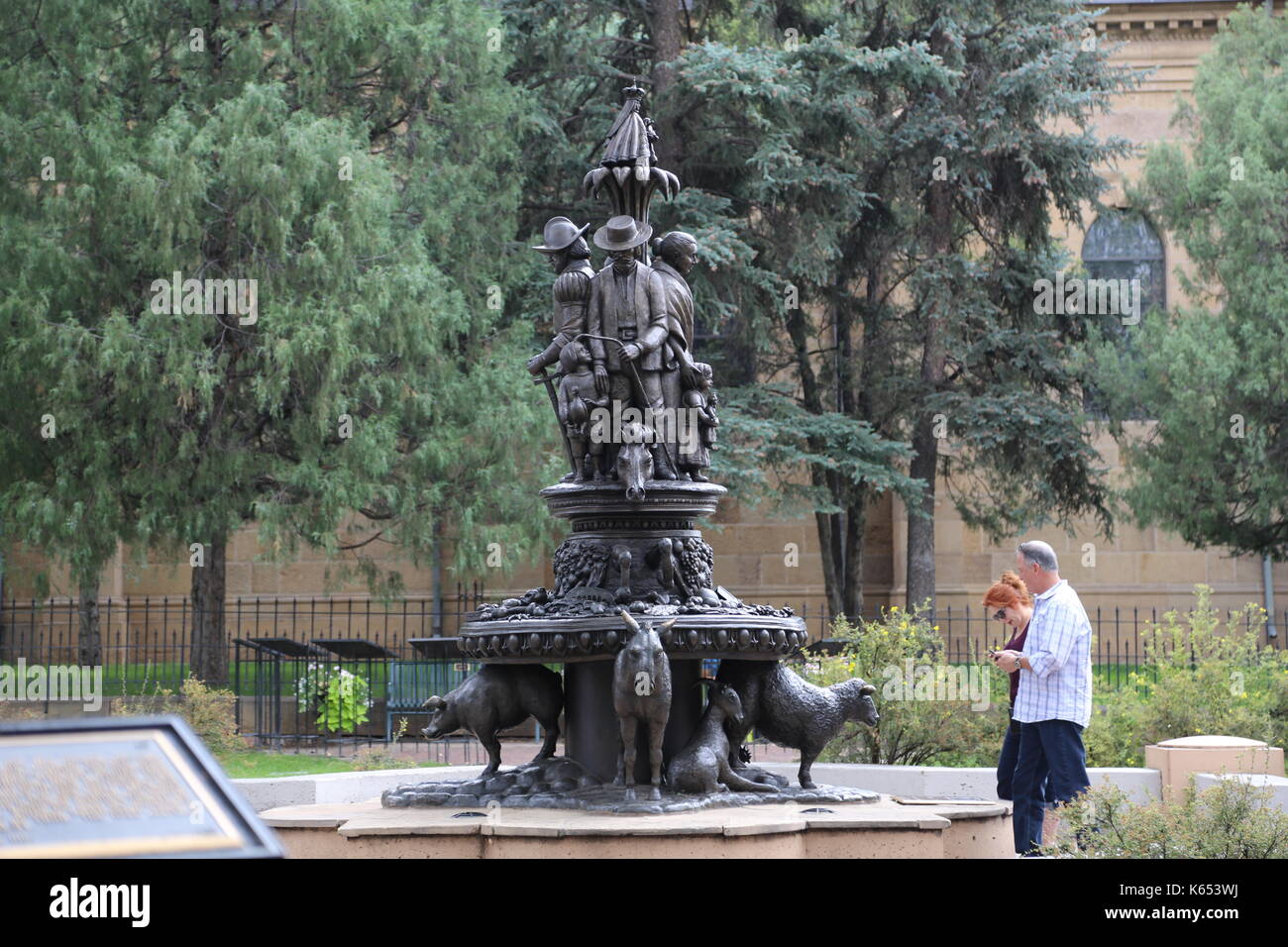 Cathedral Park Monument Stock Photo - Alamy