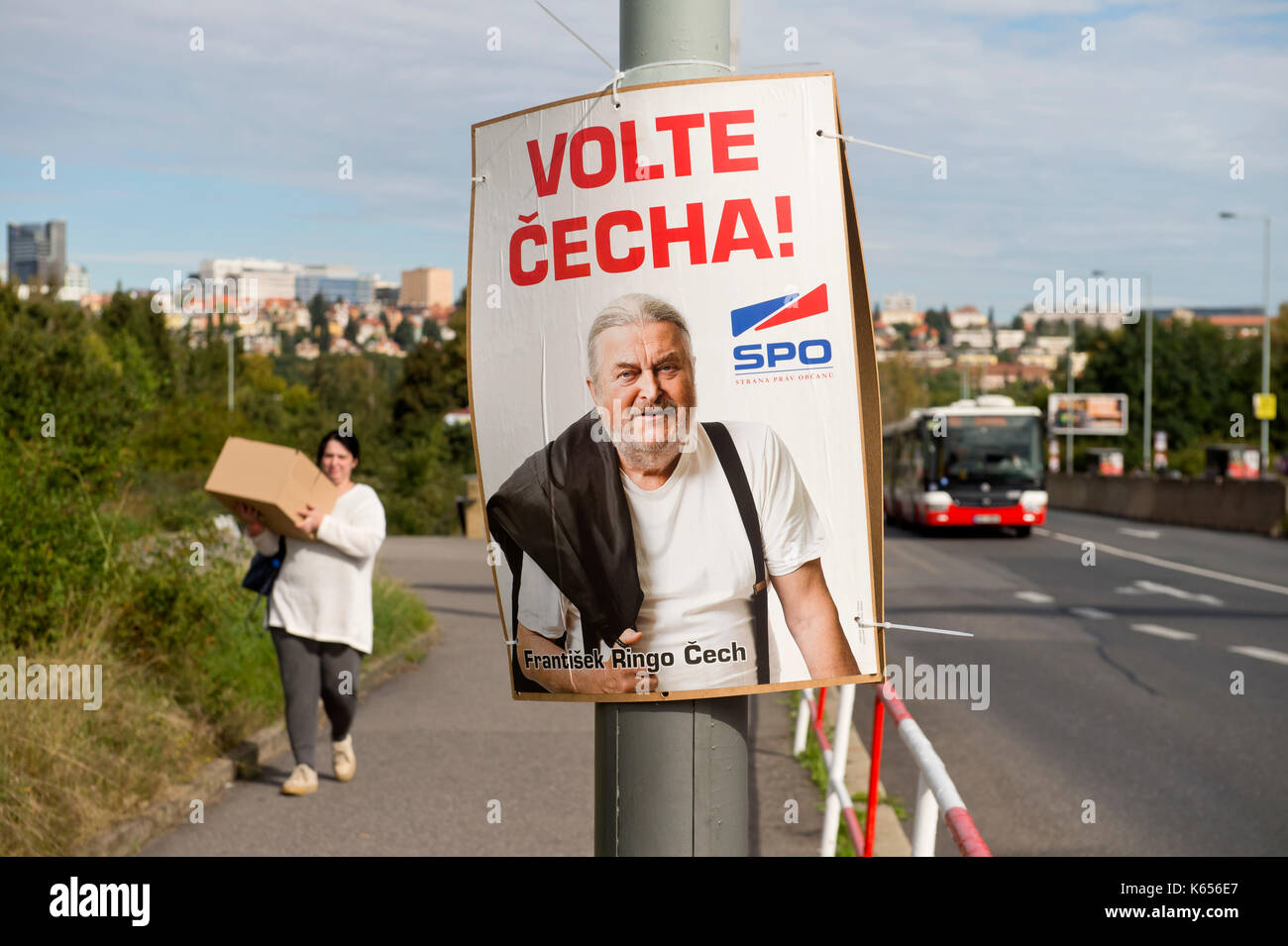 Party of Civic Rights,SPO,writing VOTE CECHA (CZECH,Frantisek Ringo ...