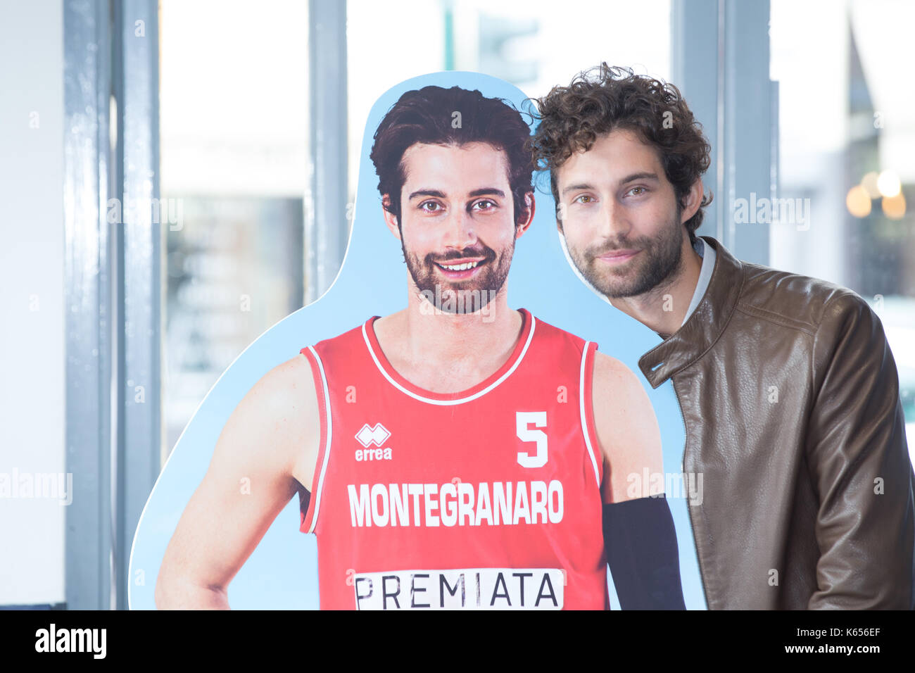 Rome, Italy. 11th Sep, 2017. Italian actor Simone Riccioni Credit ...