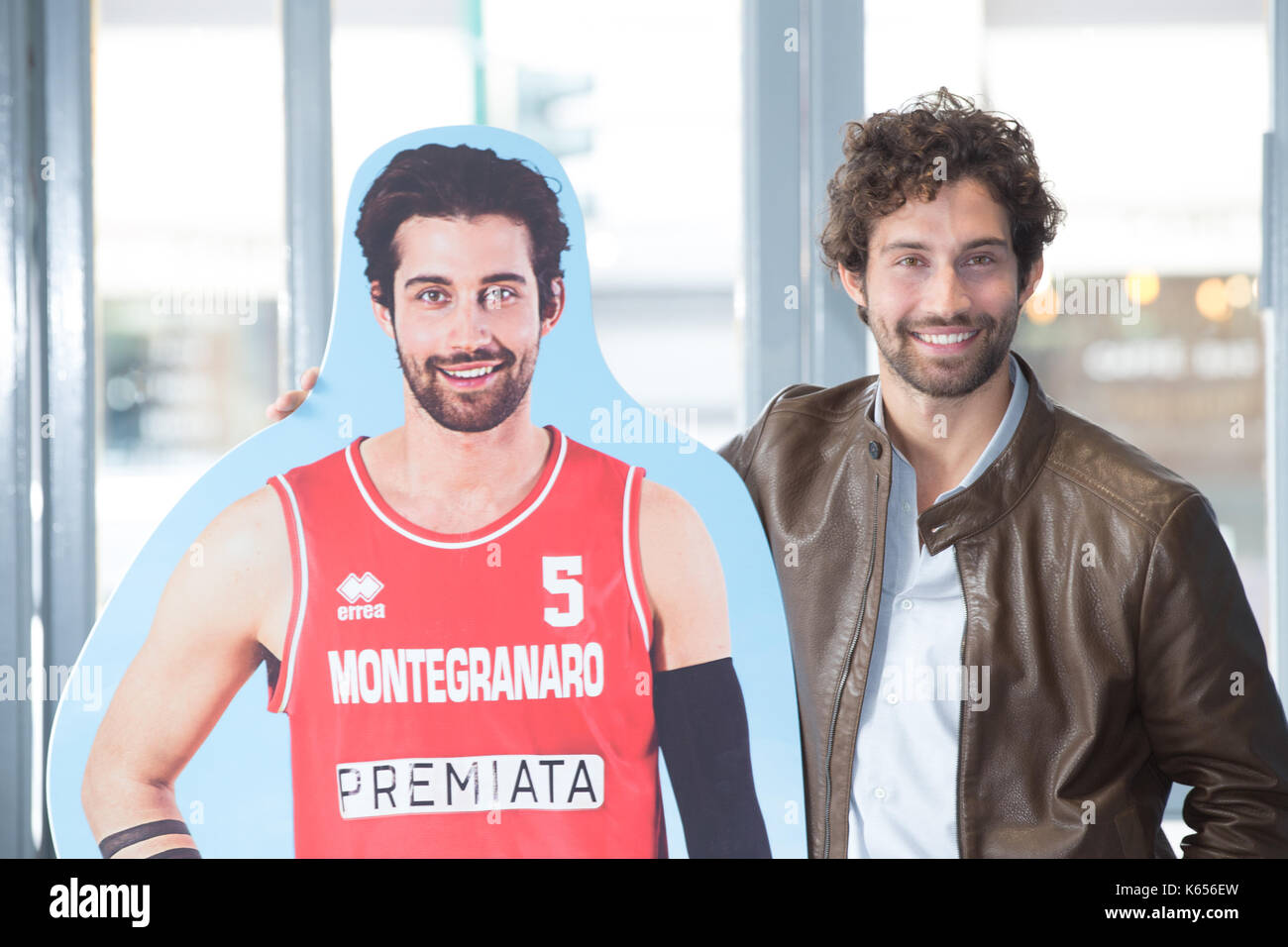 Rome, Italy. 11th Sep, 2017. Italian actor Simone Riccioni Credit ...