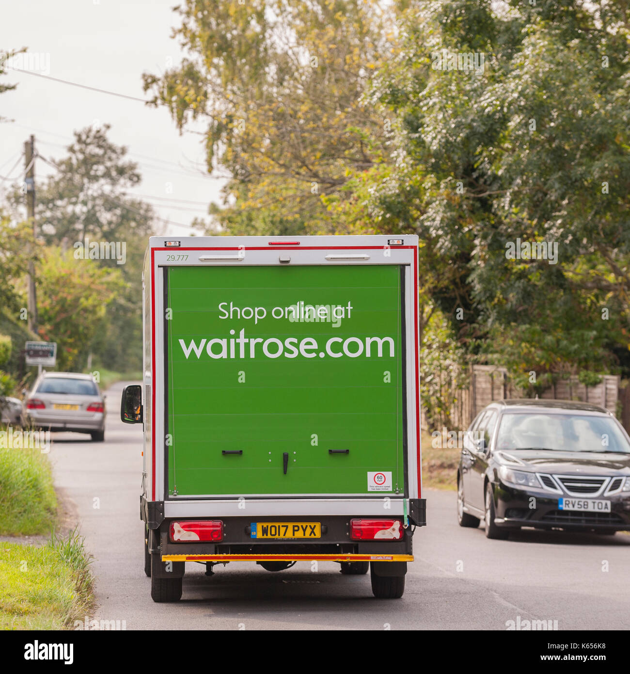 Waitrose delivery van hi-res stock photography and images - Alamy